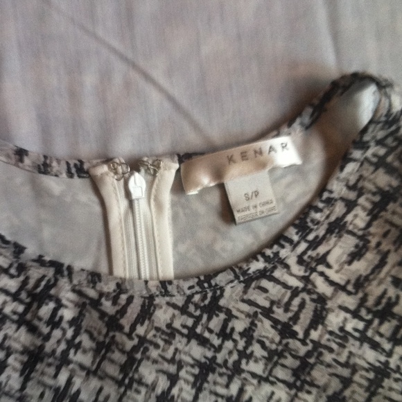 Kenar | Tops | Kenar Dressy Lined Tank Contemporary Print Sp | Poshmark